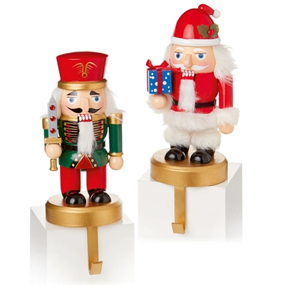 PREMIER WOOD CHARACTER STOCKING HOLDER 24CM | EFG Housewares